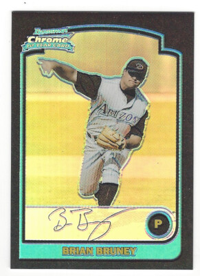 Brian Bruney 2003 Bowman Chrome Refractors RC Card# 185 | eBay