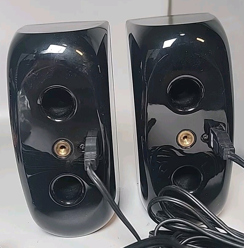 Klipsch CS-700 Speaker Pair Satellite Black With Cables Tested | eBay