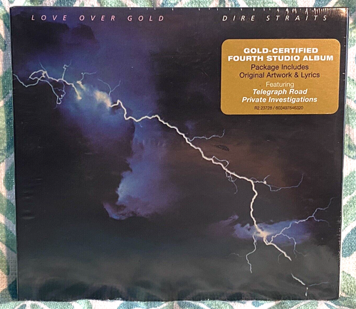 DIRE STRAITS Love Over Gold CD *SEALED* Remastered Hype Sticker ...