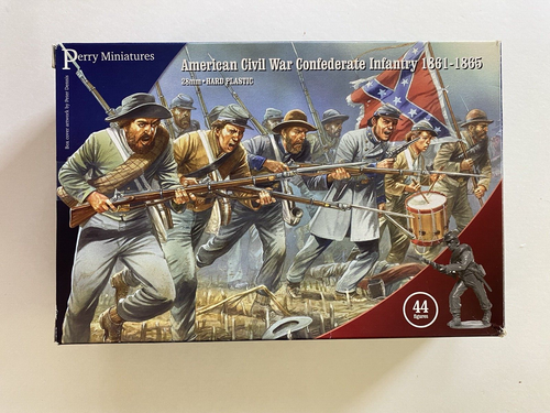 Perry Miniatures 28mm ACW CSA Infantry 1861-65 Plastic Wargame Figures ...