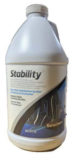 Seachem Stability Fish Tank Stabilizer Freshwater Marine Aquariums Treatment 2L | eBay