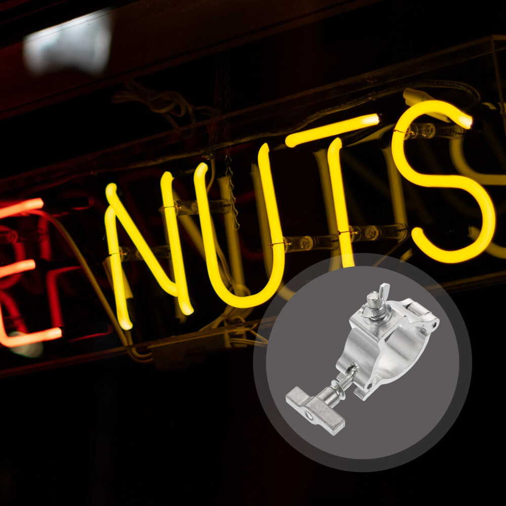 Stage Light Hook & Clamp Set with 10 Moving Head Truss Clip Hangers | eBay