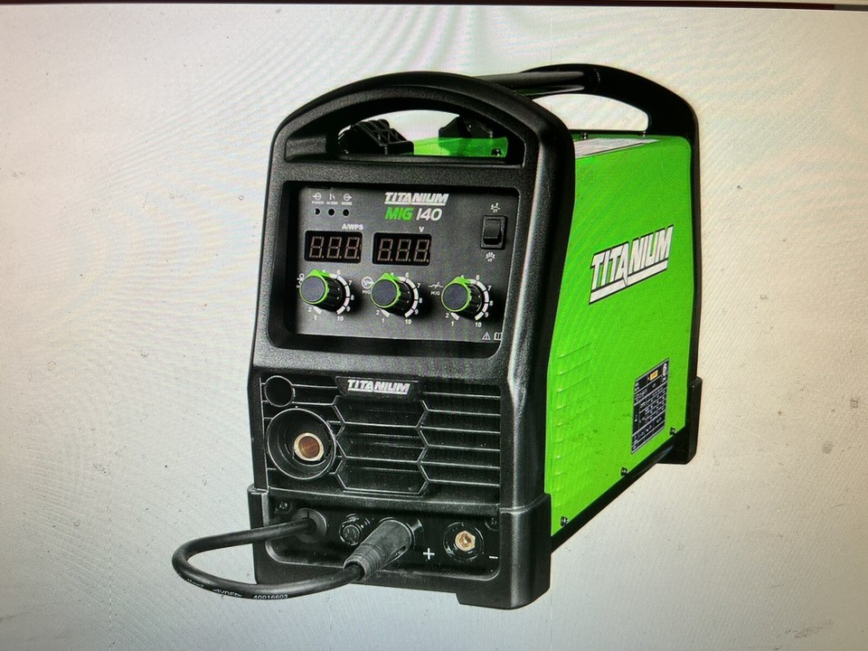 TITANIUM UNLIMITED 140 Professional MIG Welder with 120V Input | eBay