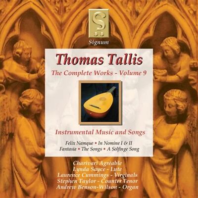 Tallis - The Complete Works (Vol 9) (CD) - Brand New & Sealed Free UK P ...