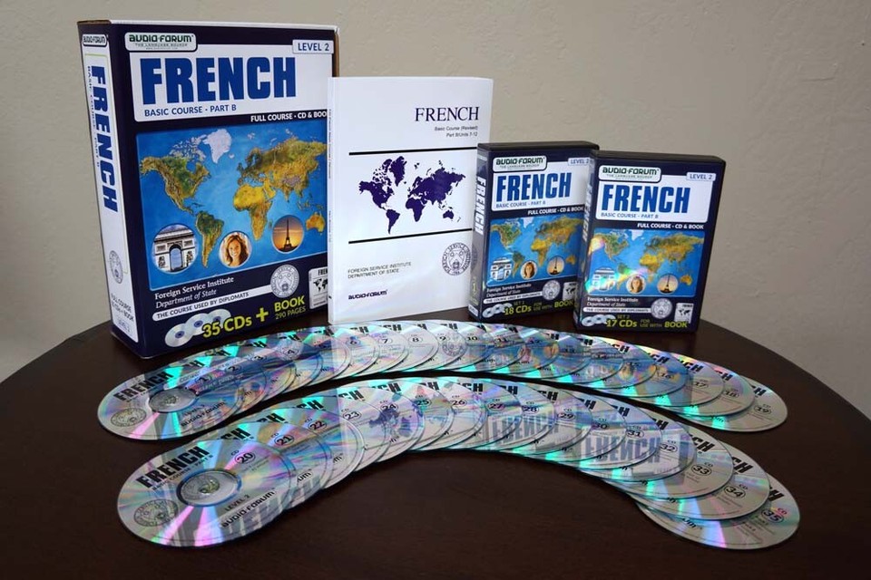 FSI: Basic French Part B (35 CDs/Book) by Foreign Service Institute | eBay