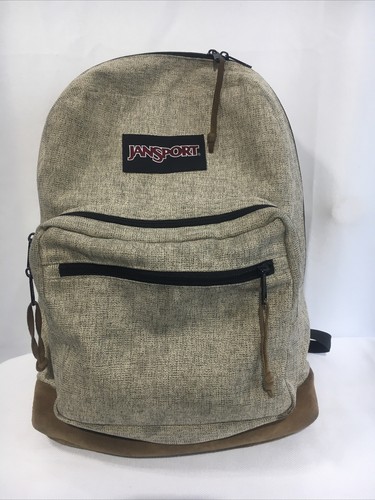 Jansport Right Pack School Backpack Laptop Sleeve Suede Bottom Curry ...