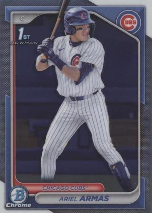 2024 Bowman Draft - Chrome Ariel Armas #BDC-109 (RC) for sale online | eBay
