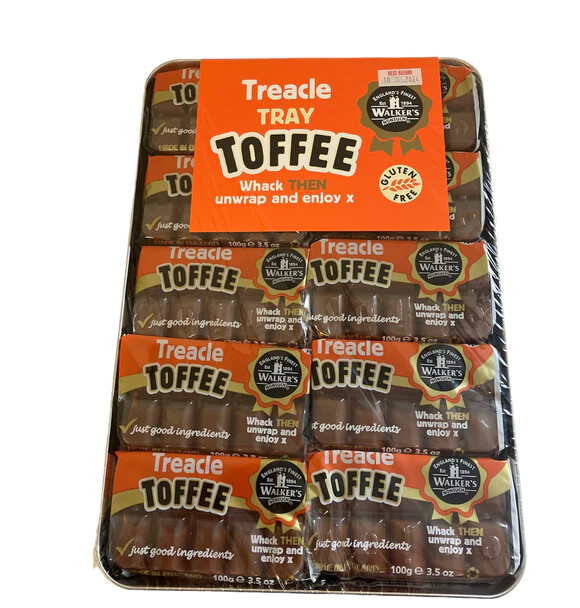 Walkers Toffee - Original, Hazelnut, Treacle, Liquorice, Nutty Brazil ...