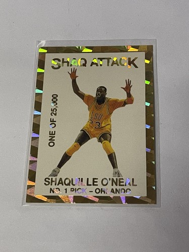 Shaq Attack Oddball Card Shaquille O’Neal **032900 | eBay