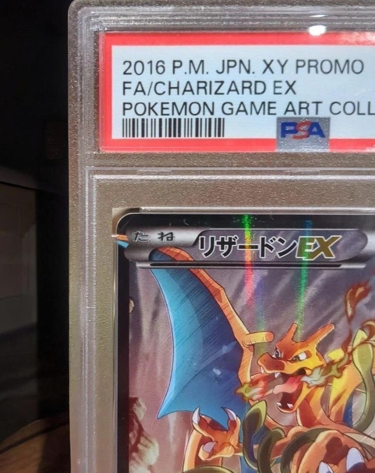 PSA 8 Charizard ex 276/XY-P Art Collection Promo Pokemon Card Japanese ...