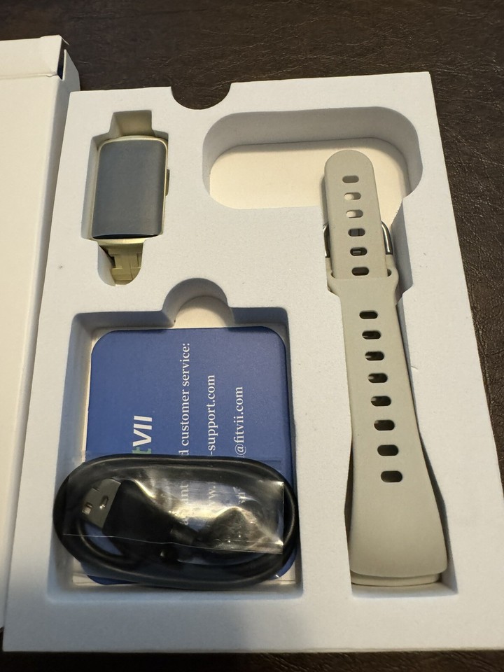 FITVII HM18 Heart Monitor Fitness Tracker Smart Watch, w/many features ...