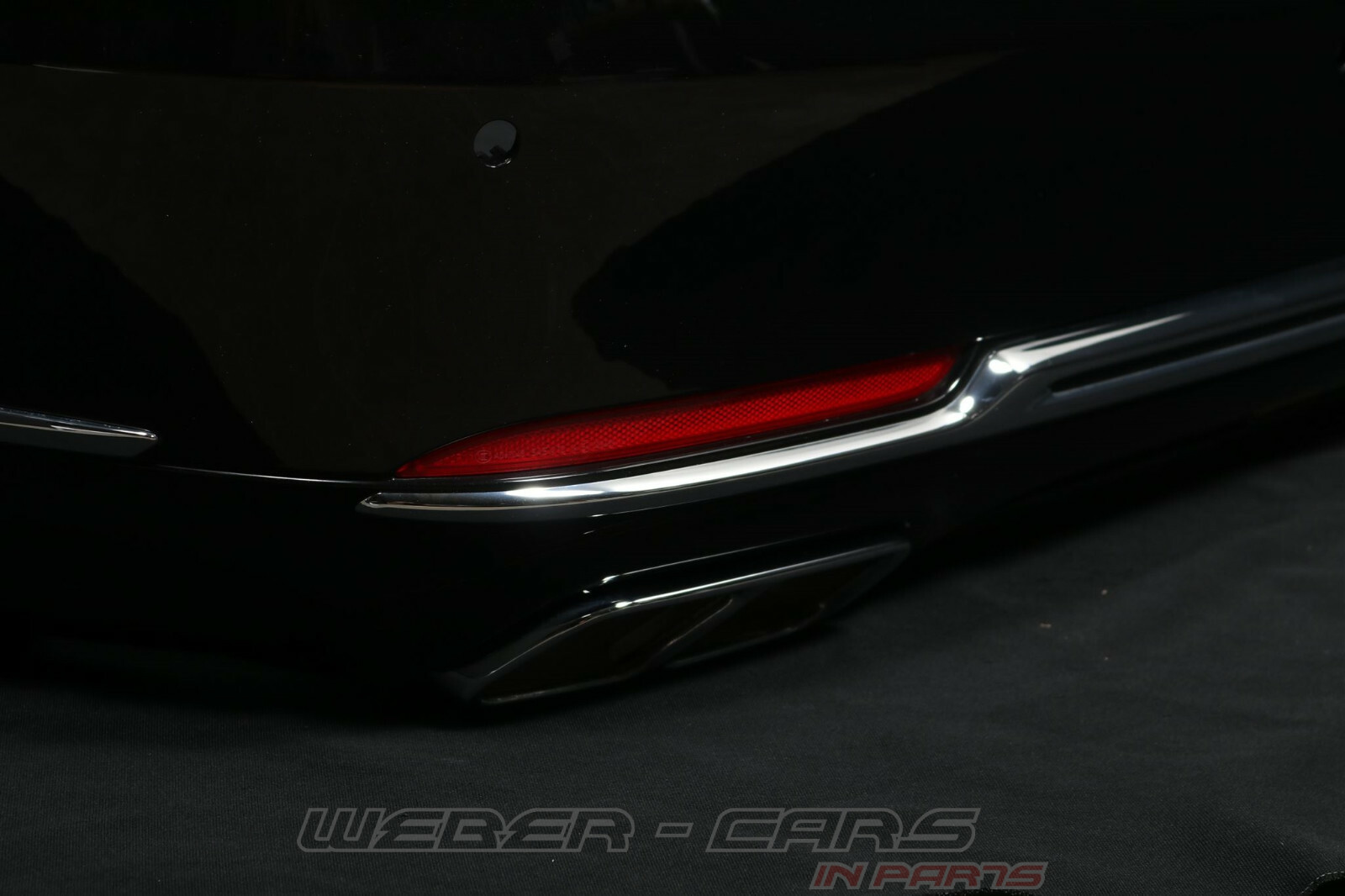 Mercedes W222 V222 S600 MAYBACH Rear Bumper PDC V12 Exhaust Trims | eBay