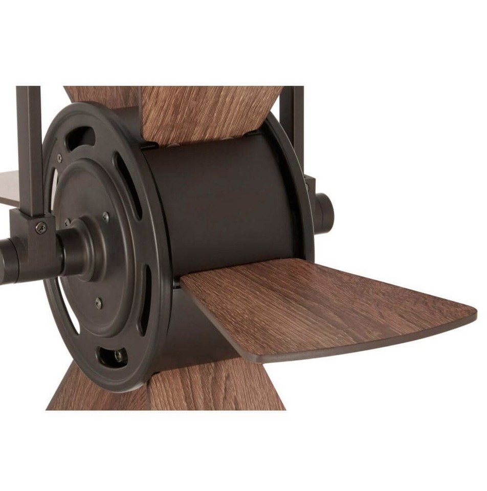 Home Decorators Windhaven 20 in. Outdoor Espresso Bronze Ceiling Fan ...