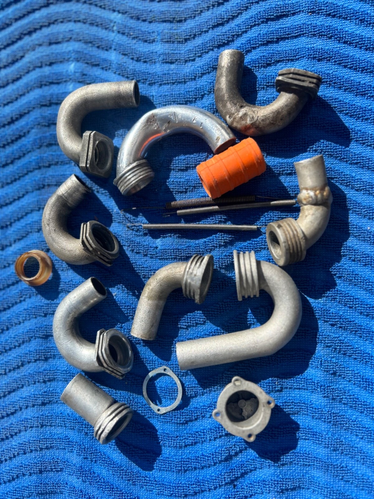 3.5cc Marine Inboard & Outboard Exhaust Headers Lot rossi nova rossi ...