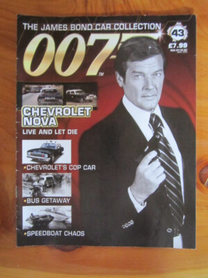 MAGAZINE 007 THE JAMES BOND CAR COLLECTION NO. 43 *** GREAT *** MUST ...