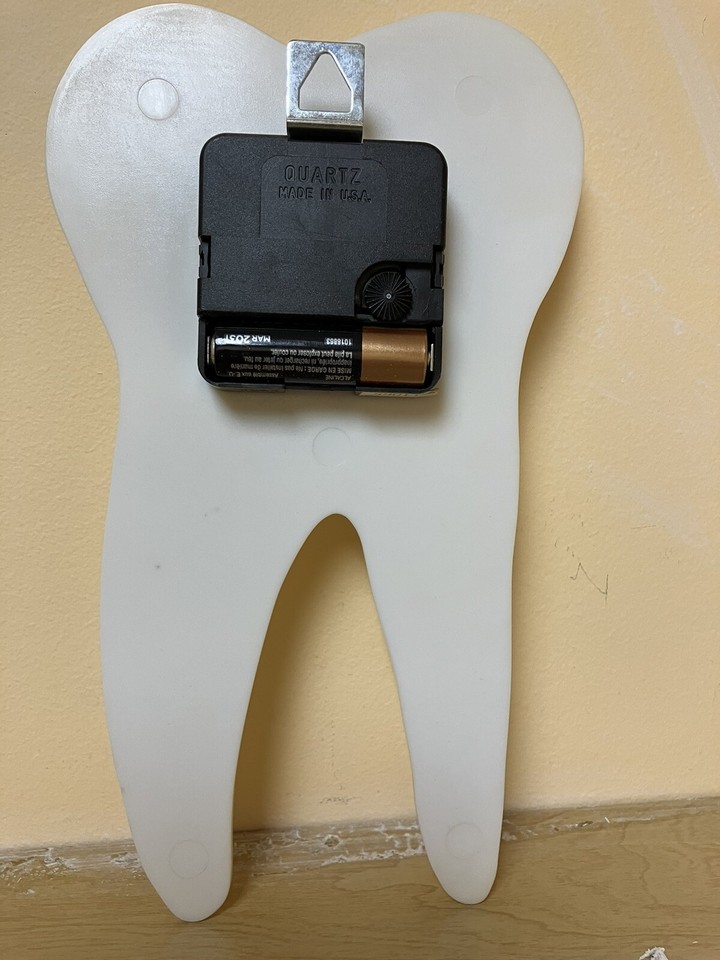 Tooth clock molar wall hang for dental Office | eBay