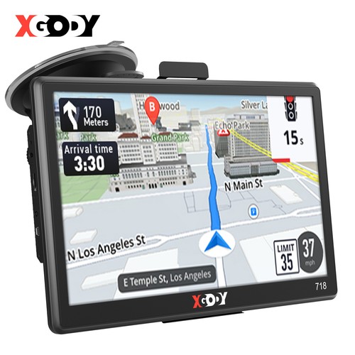 XGODY 7 inch Truck SAT NAV UK HGV LGV Bus Coach GPS Navigation Europe ...