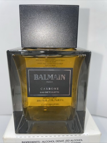 CARBONE EDT POUR HOMME 3.4oz/100ml BALMAIN PARIS VAULTED VINTAGE RARE ...
