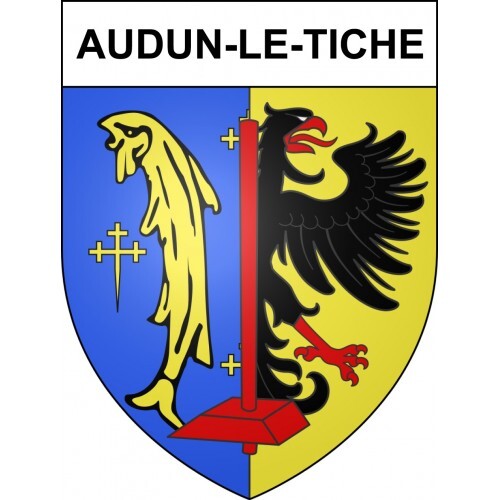 Audun-le-Tiche 57 ville sticker blason écusson autocollant adhésif | eBay