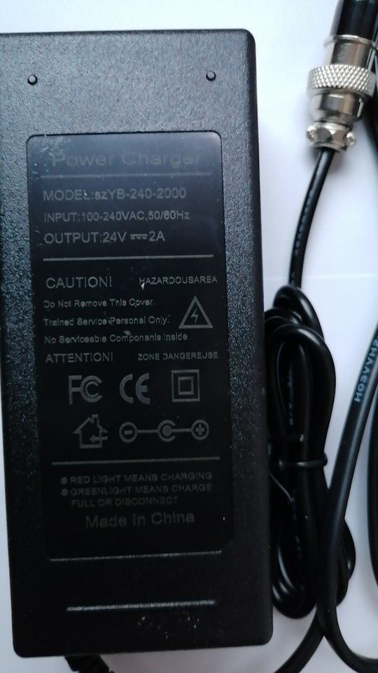 24V 2A Battery Charger For RAZOR MX350 CC2420 PR200 Pocket Mod Electric ...