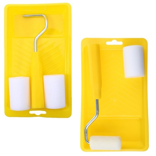 Paint Roller 2 Inch Roller with Frame,Tray Painting Supplies for | eBay