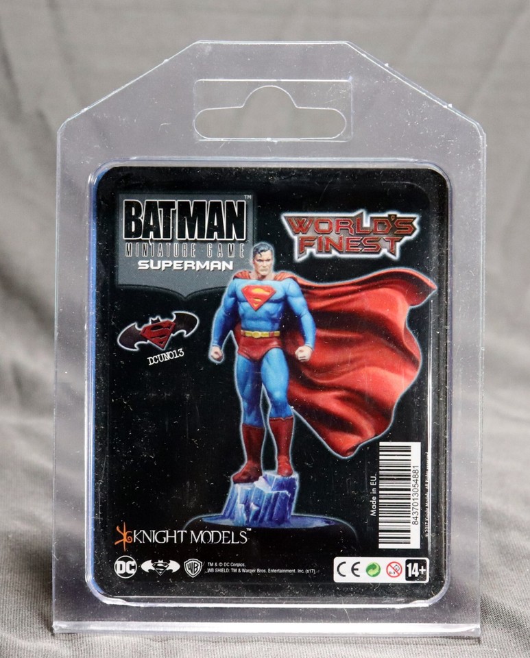 Superman World's Finest Batman Miniature Game Knight Models Metal NEW ...