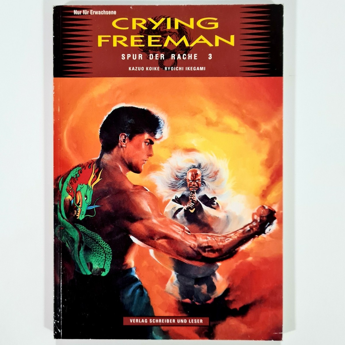 Crying Freeman Anime Anisearch Comics × Japanese Brand × Vintage