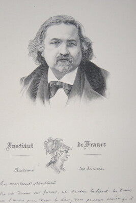 JOSEPH BERTRAND GRAVURE SUR BOIS MATHEMATIQUES MARIANI 1897 PRINT M162 ...