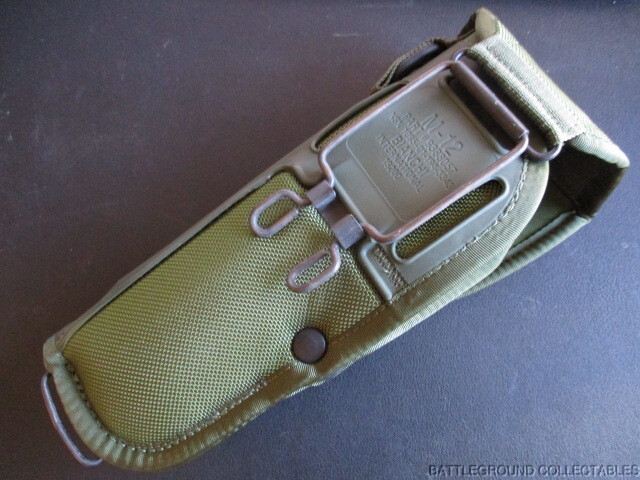 BIANCHI USGI M12 UNIVERSAL MILITARY PISTOL HOLSTER OD GREEN NYLON | eBay