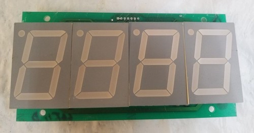 ICE CYCLONE Arcade Ticket Redemption Game CREDIT/ Timer Display PCB ...