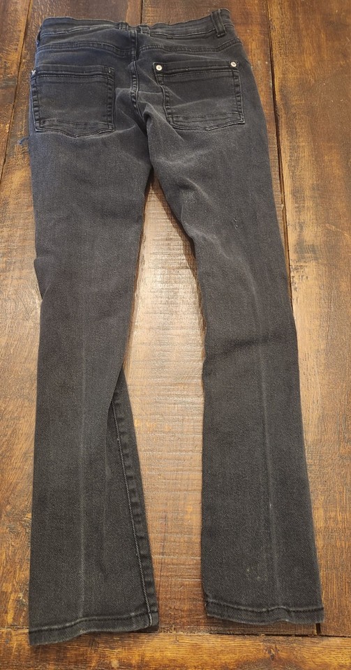 Vintage style Copper Rivet Jeans Men's. Zippered Front Effects. Size ...