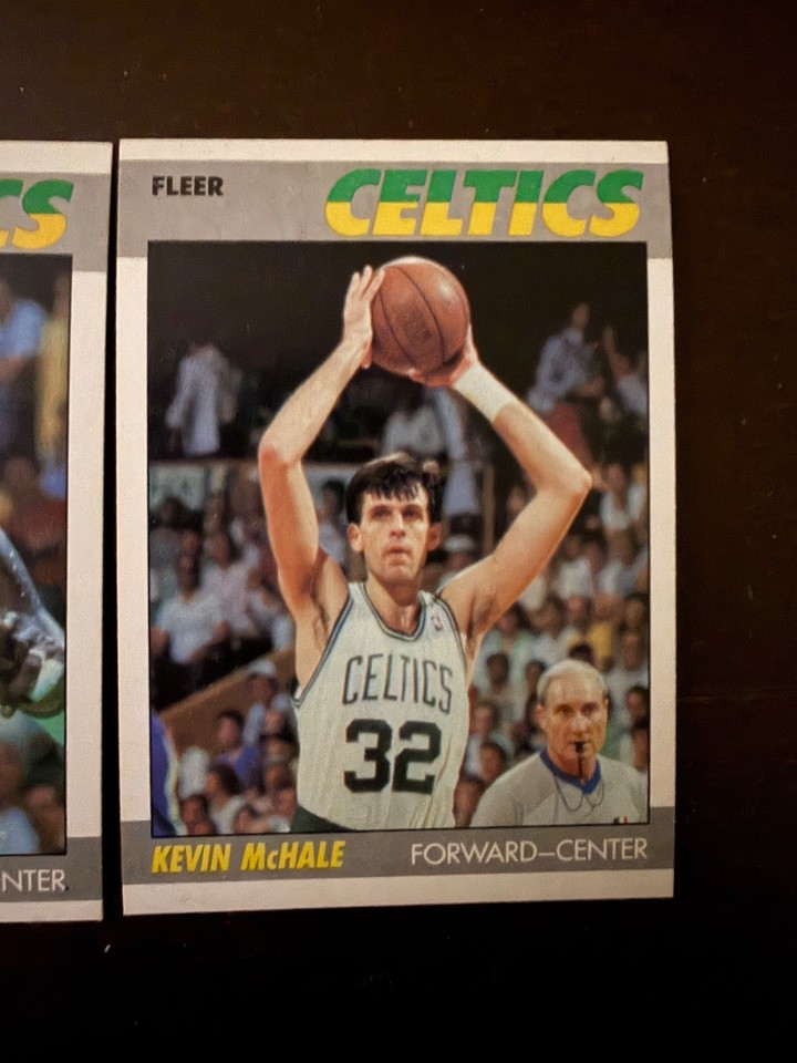 1987 Fleer Basketball Lot, ROBERT PARRISH & KEVIN MCHALE ,EX/NM, No ...