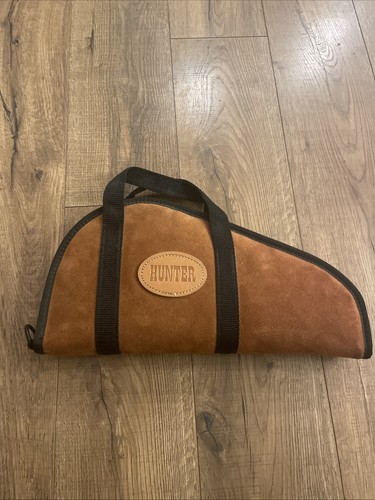 Hunter Company Leather Suede Large Pistol Case. | eBay