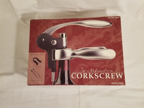 Professional Corkscrew Kit with accessories #0000656747 with damaged ...