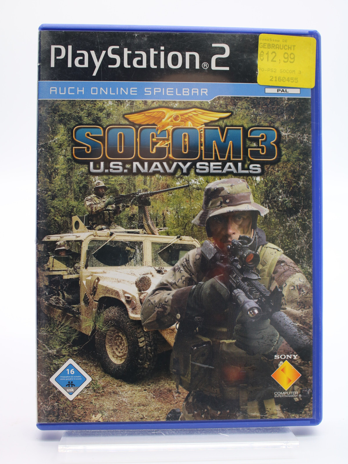 SOCOM 2 US Navy Seals PlayStation 2 PAL - Prix - Photo - Présentation