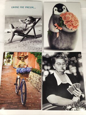 Sixty-Three Avanti Birthday Cards 4 Different Styles & Envelopes Free ...