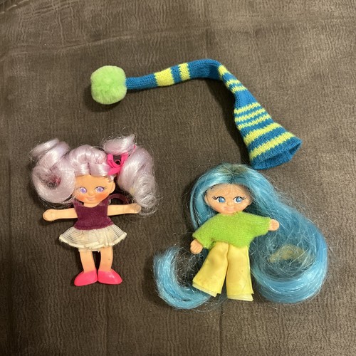 Set of 2 Vintage 1969 Ideal Fashion FLATSY Dolls Blonde Blue Hair | eBay