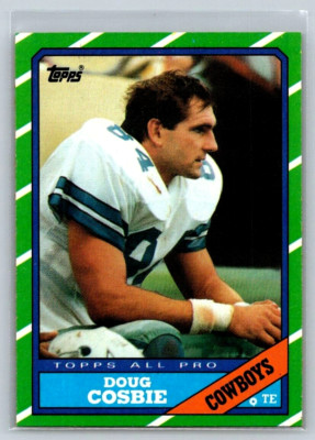 1986 NFL Topps Doug Cosbie #130 Dallas Cowboys 86-TFBC | eBay
