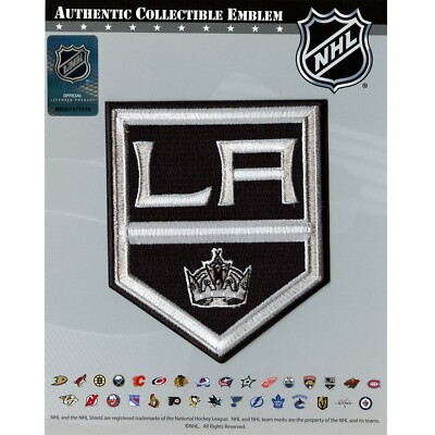 Los Angeles Kings Official NHL Primary Team Logo Patch | eBay