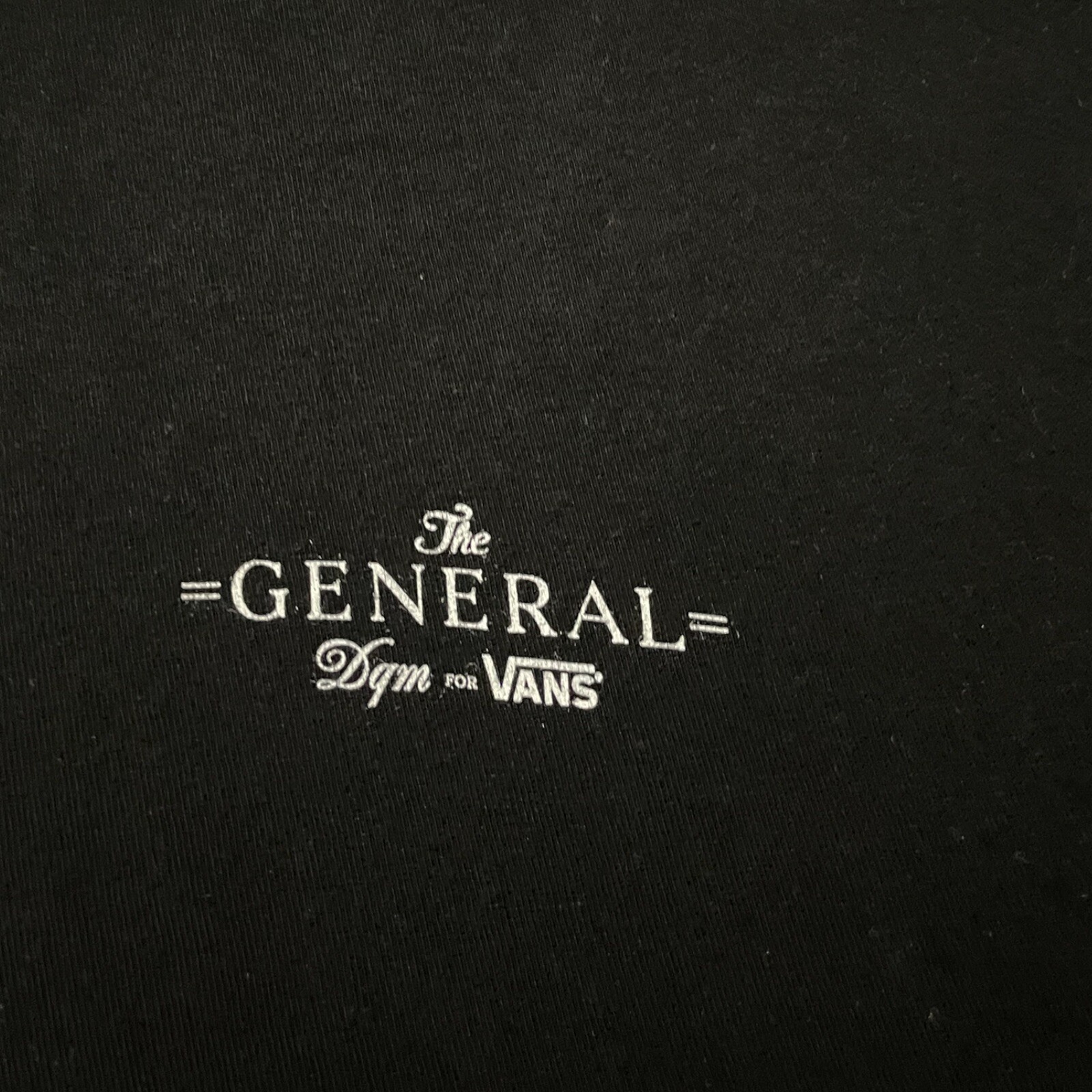 Vans Dqm The General Boston Black T-Shirt Skateboardi… - Gem