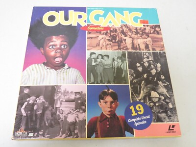 OUR GANG COMEDIES 1994 LASERDISC BOX SET MGM/UA HOME VIDEO LITTLE ...