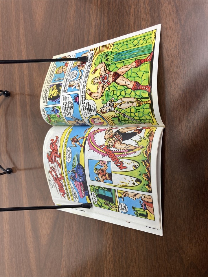 1985 Masters Of The Universe MOTU He-Man Mini Comic “The Treachery of ...