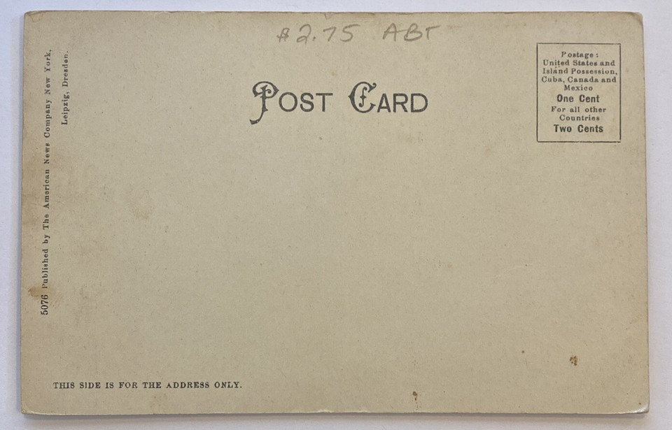 Vintage Postcard, Statues in Morningside Park, New York | eBay