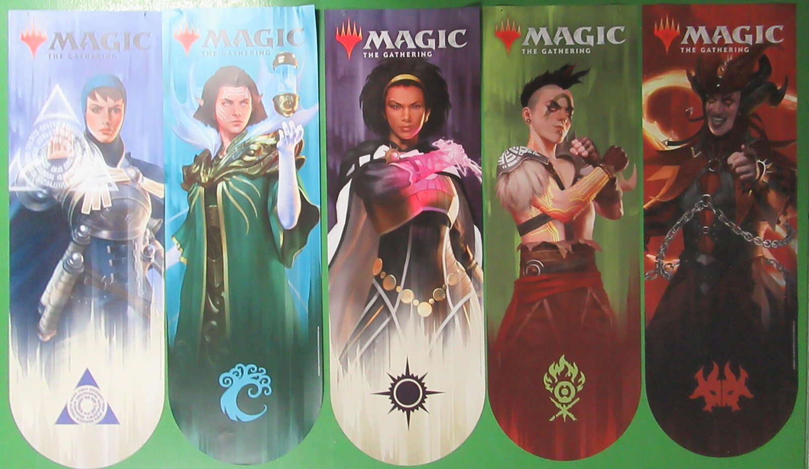 Magic Return to Ravnica Guild Banners Set of 5 OTS Promotional MtG WotC ...