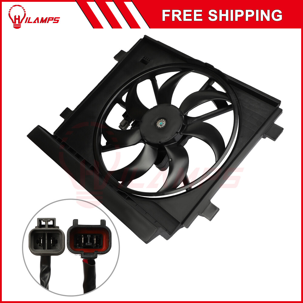 For 2013-2018 Nissan Sentra Radiator Cooling Fan Assembly 622880 Front ...