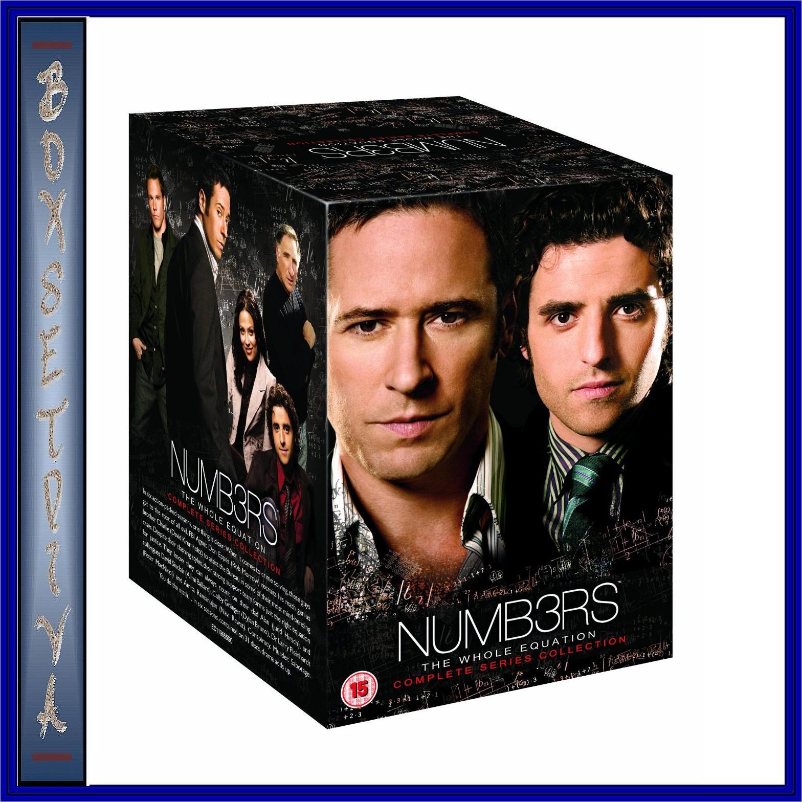 NUMB3RS - COMPLETE SERIES - SEASONS 1 2 3 4 5 & 6 **BRAND NEW DVD ...