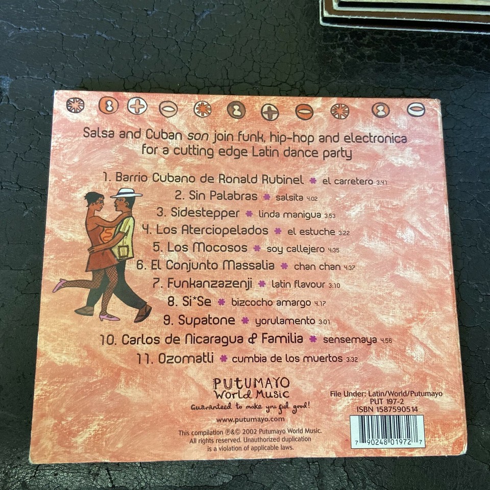 Putumayo Presents: Latin groove CD Digipak Latin dance songs salsa ...