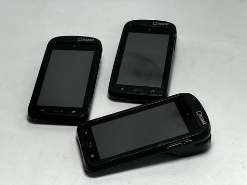 Toast Go 1 Handheld POS System - Black (TG100) For parts - Lot of 3 | eBay