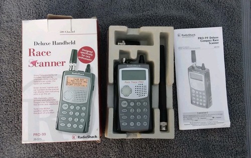Radio Shack 20-515 PRO-99 Handheld Race Track Scanner -OPEN BOX- Tested ...