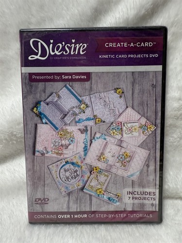 CRAFTER'S COMPANION DIE-SIRE KINETIC CARD PROJECTS DVD CREATE A CARD | eBay
